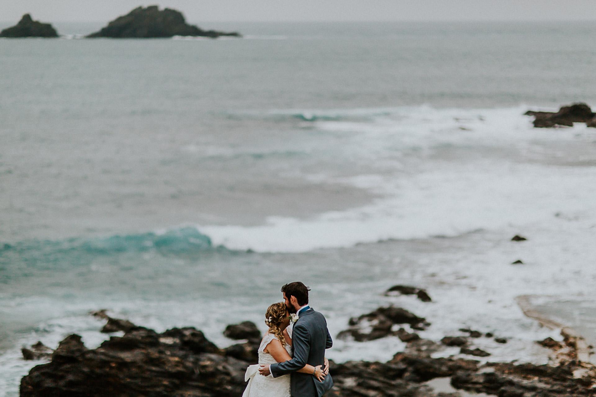 Jon and Hayley Cape Cornwall - Dan Ward Photography